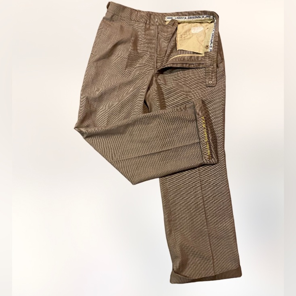 1970s - 1980s Tiny Houndstooth Larry’s Originals Bagg… - Gem